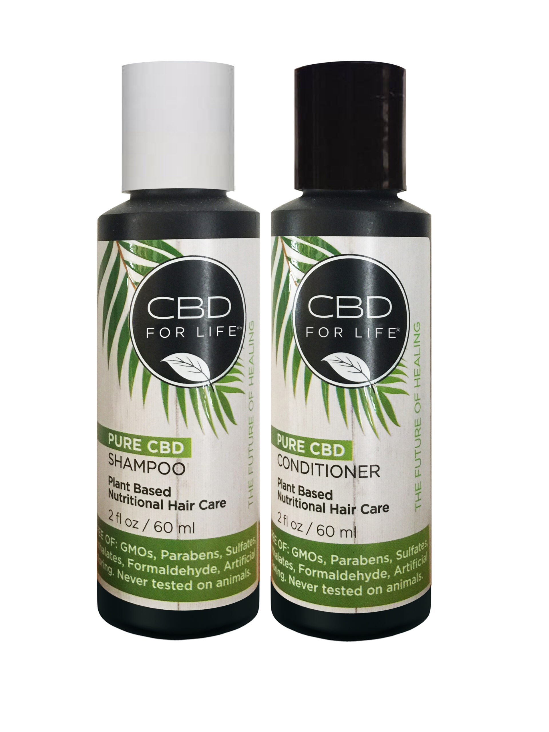 CBD FOR LIFE Haircare Combo - Travel Size - Cool Blue Distribution