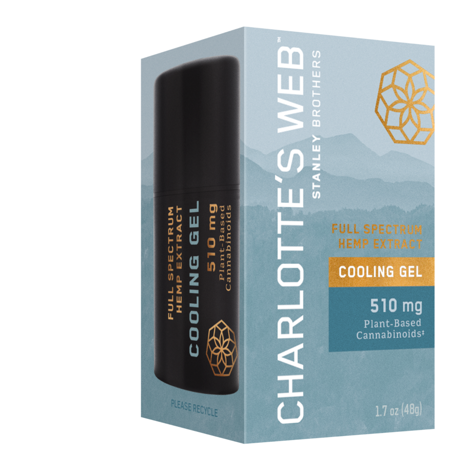 Charlotte's Web Cooling Gel - 510mg - Cool Blue Distribution