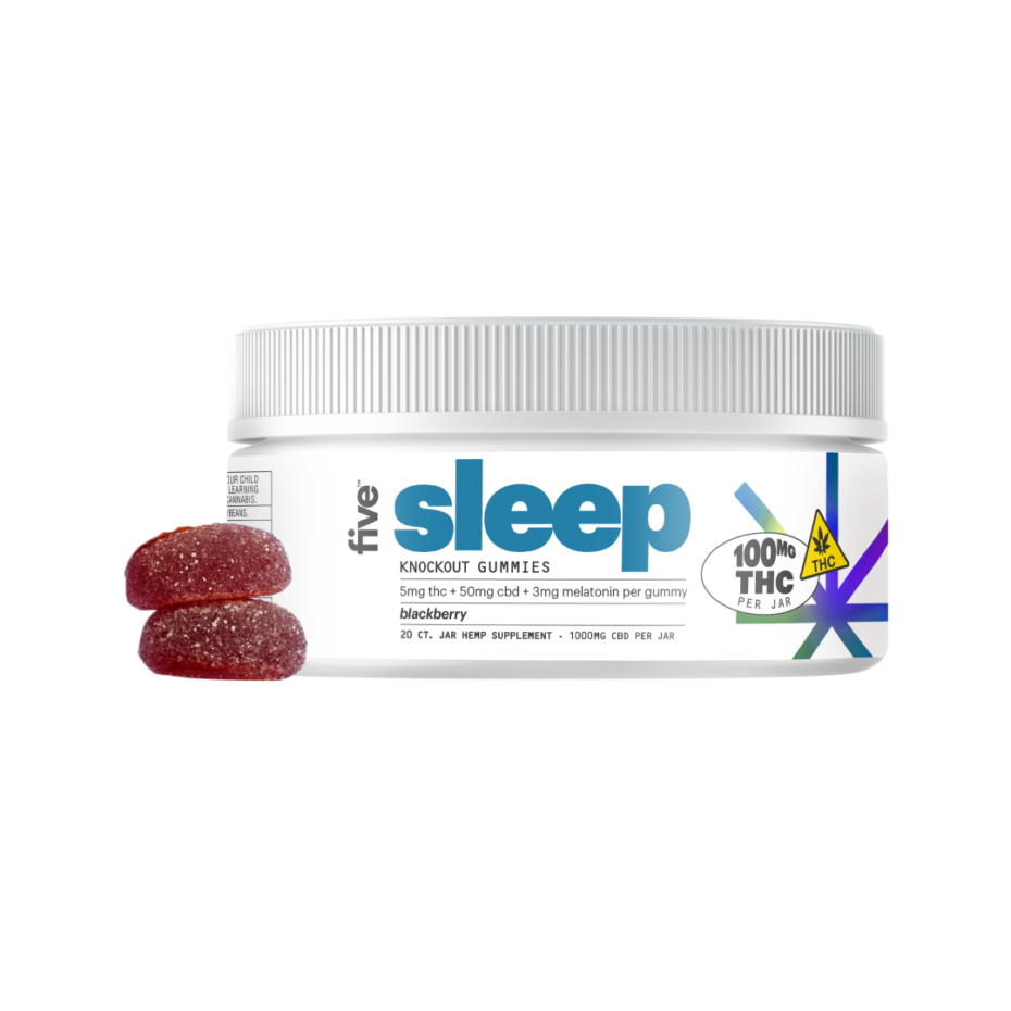 five™ full spectrum cbd + thc knockout gummies - Cool Blue Distribution